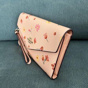 Coach | Bags | Coach Travel Envelope Wallet With Mystical Floral Print ...